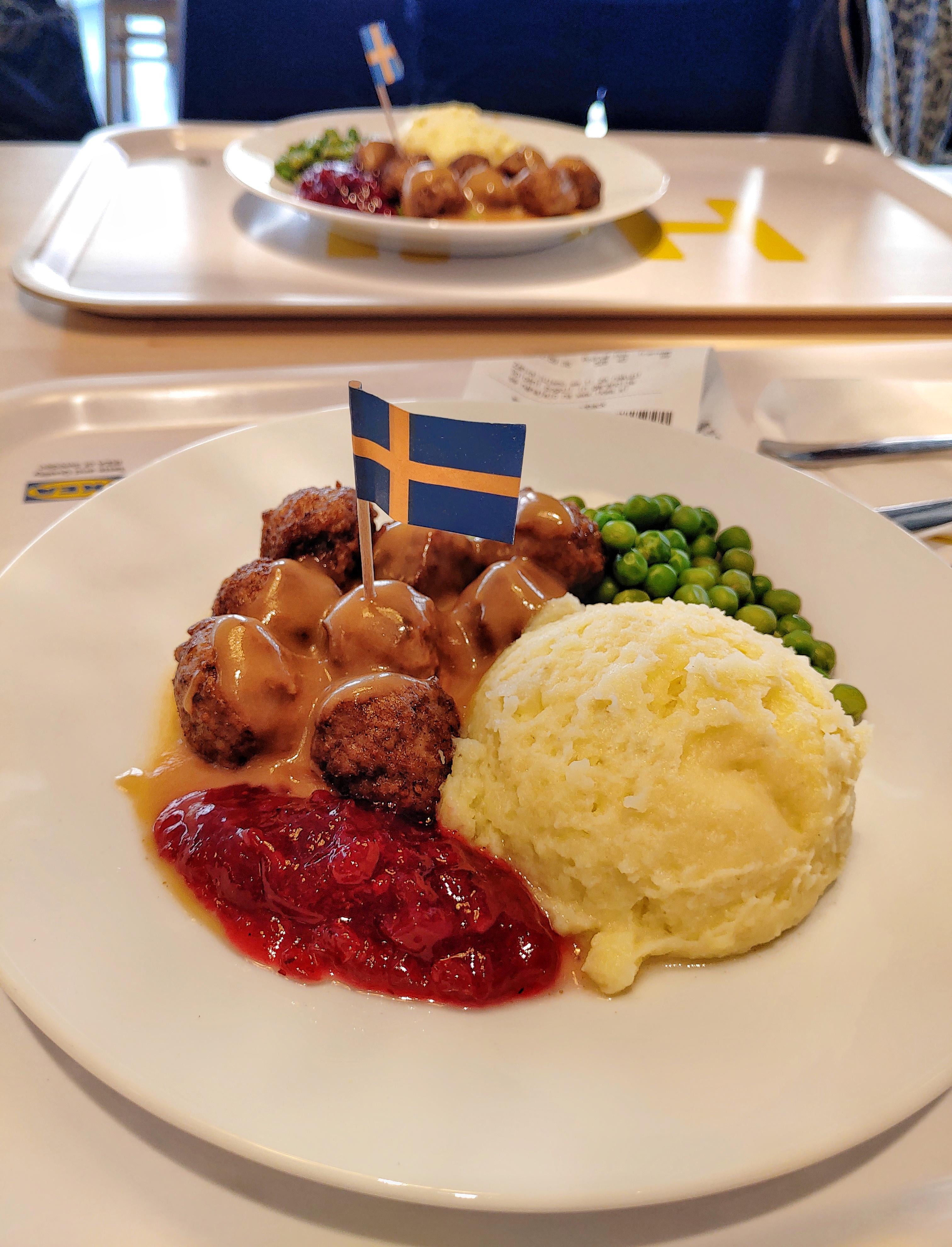 Lunch at IKEA. Tried their meatballs for the first time. - Dining and ...