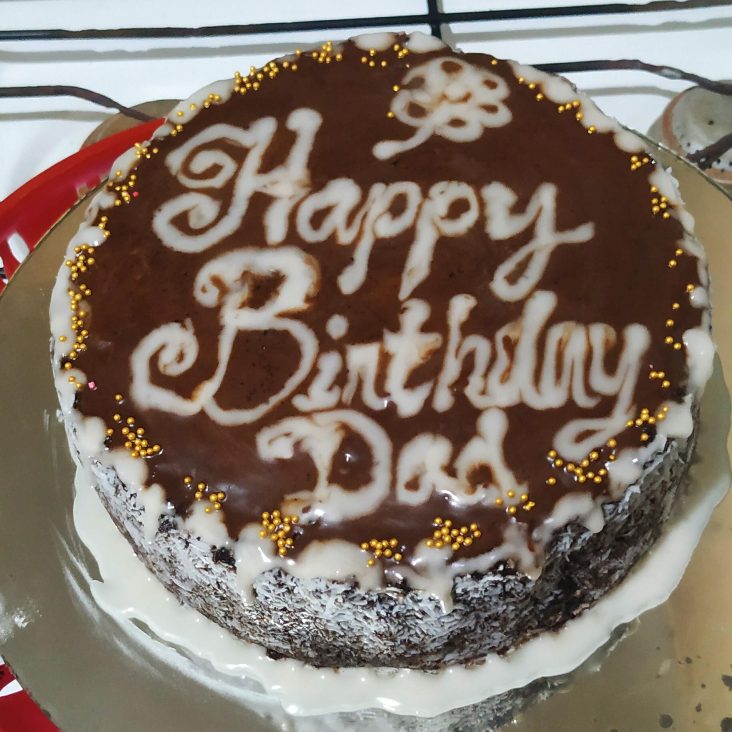 Help! Cake writing got melted within few minutes! :(( - Dining and Cooking