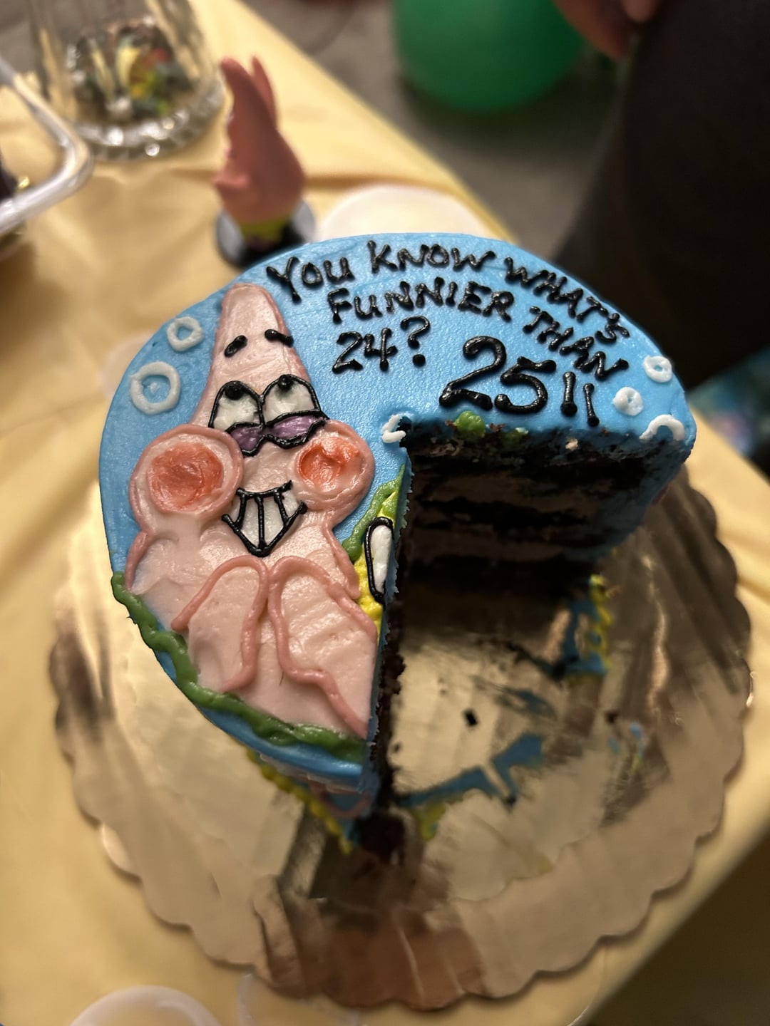 i wanted to show the decorations i had to go with the cake i ordered ...