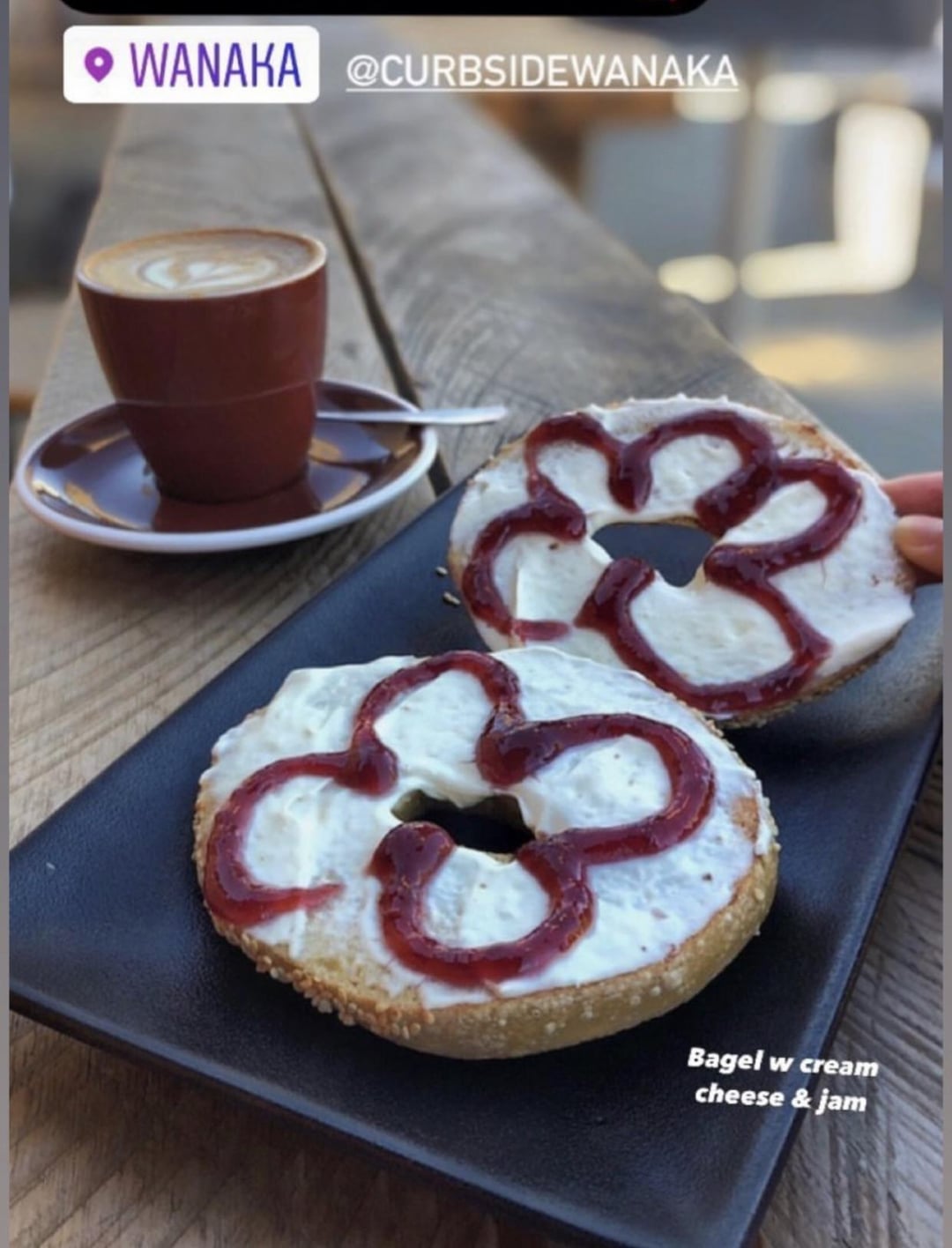 Calories in this cream cheese bagel? Ty!! - Dining and Cooking