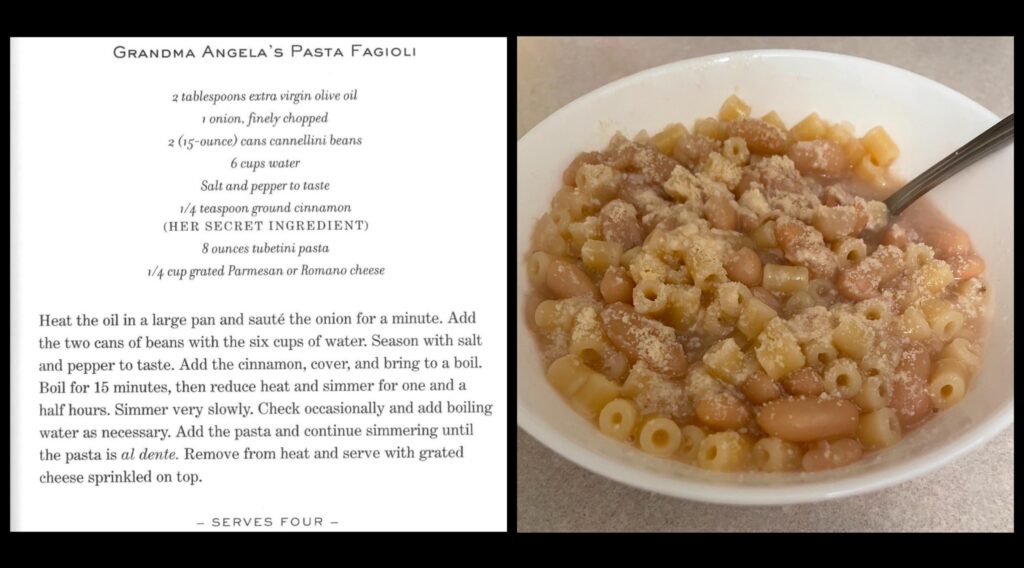 Decided to make Dean Martin’s grandmother’ pasta fagioli. This was the ...