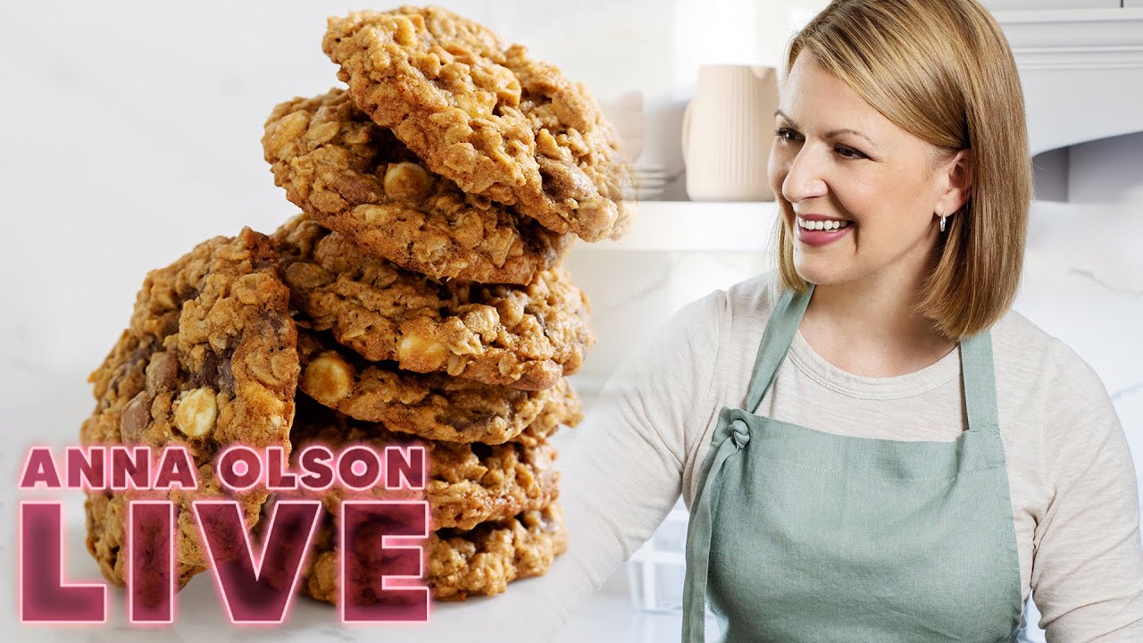 How to Make the Chewiest Oatmeal Cookies! | LIVESTREAM w/ Anna Olson ...