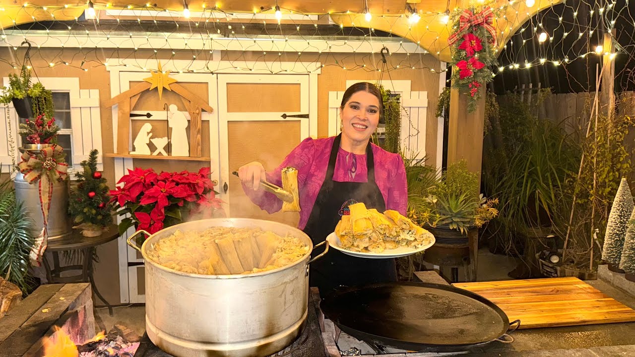 TAMALES DE RAJAS CON REQUESON Y DE POLLO CON CHILE VERDE!! - Dining and ...