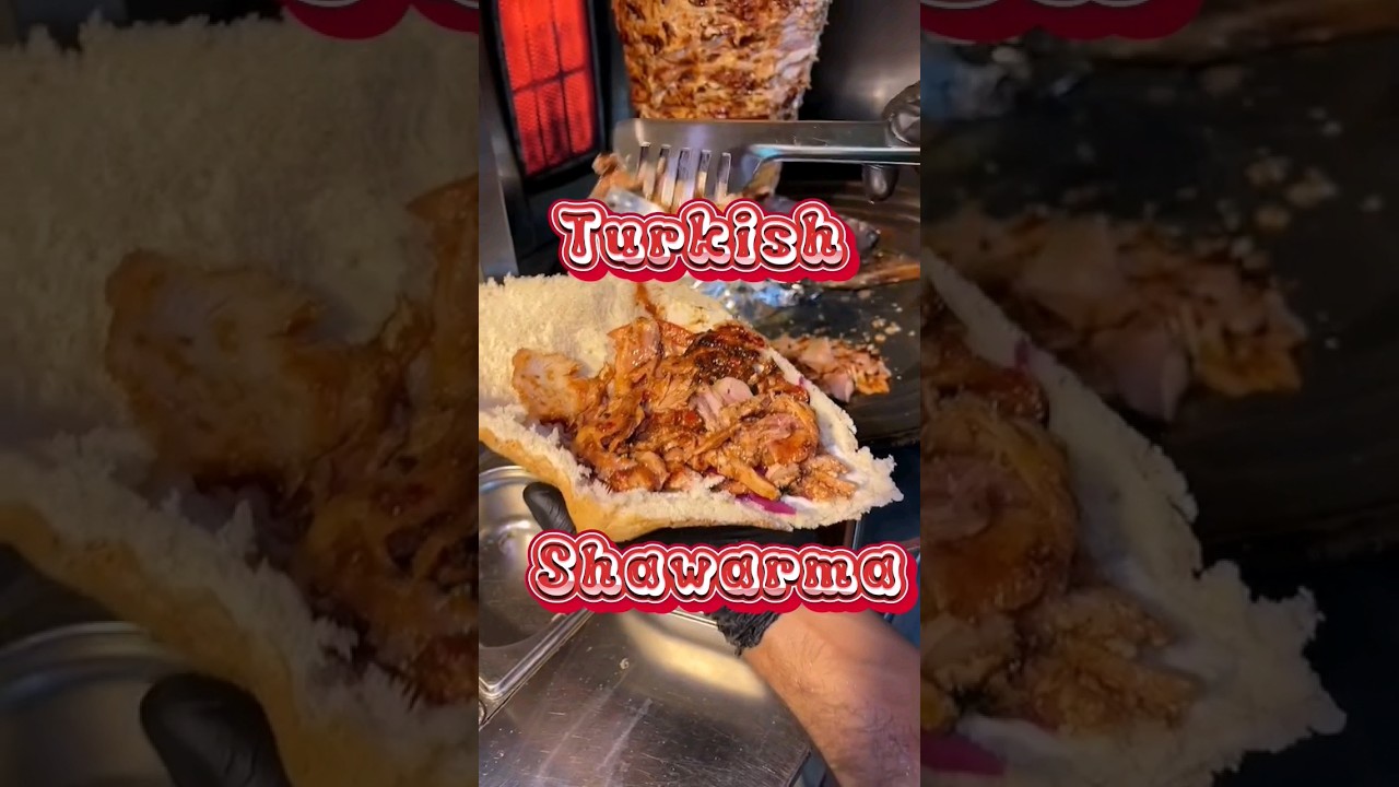 Turkish Shawarma Sandwich & Happy New Year 2024 - Dining and Cooking
