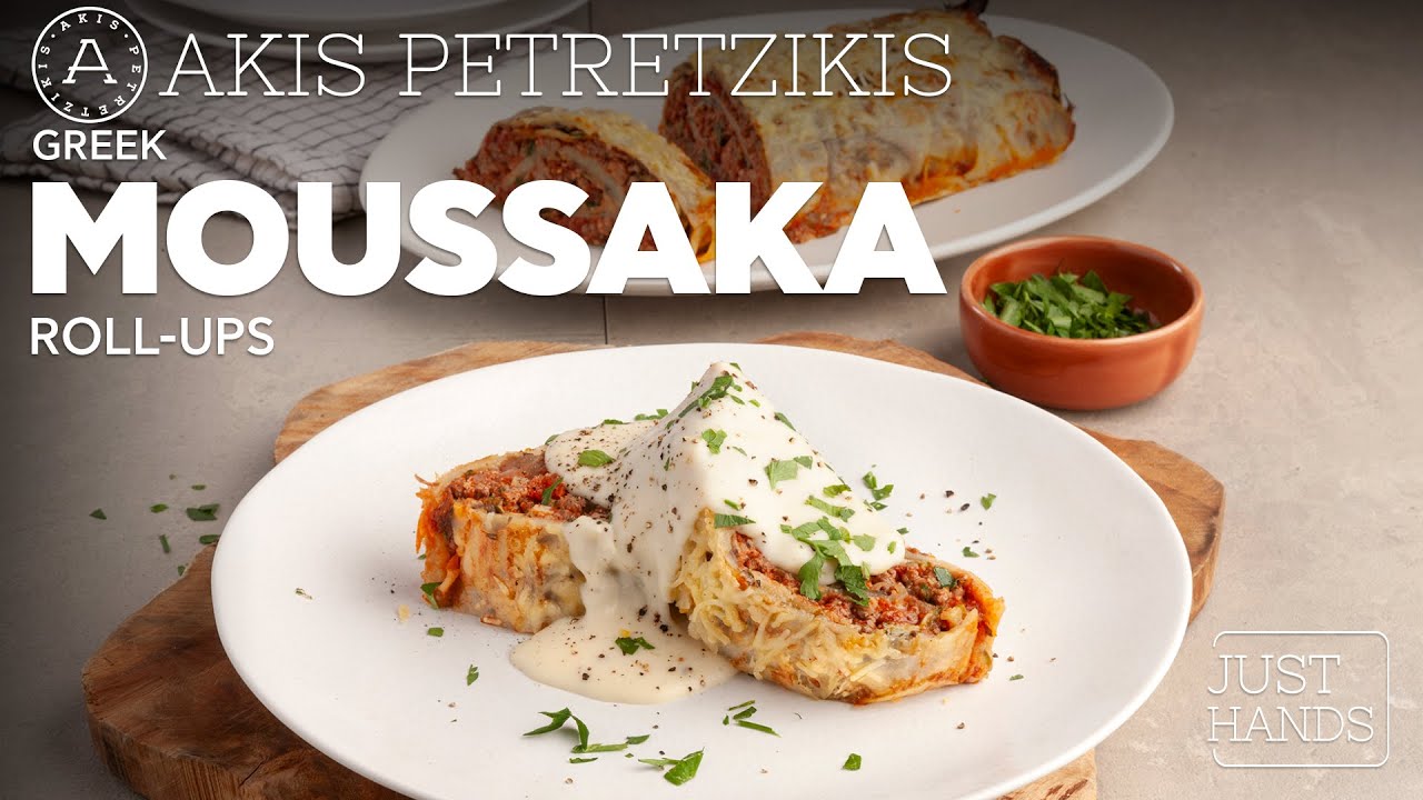 Greek Moussaka Roll-ups | Akis Petretzikis - Dining and Cooking