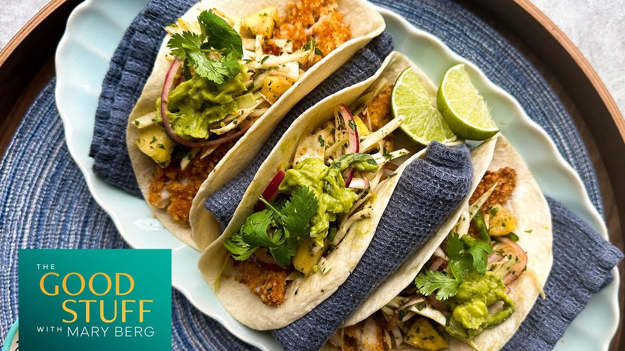Mary Berg shares how to make perfectly baked fish tacos | The Good ...