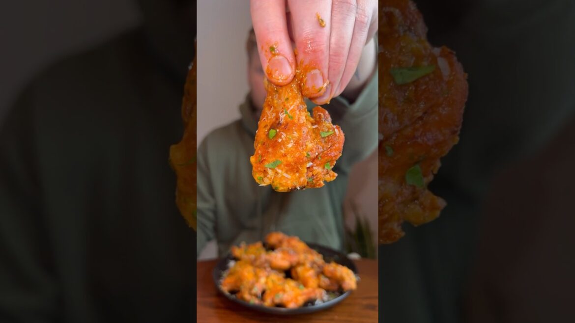 Buffalo Garlic Parm Wings - Dining and Cooking