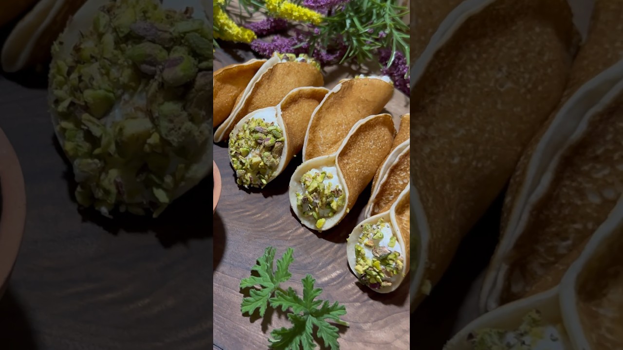 القطايف المحشية بالقشطة مع وصفة القشطة المنزلية السهلة! Best katayef ...