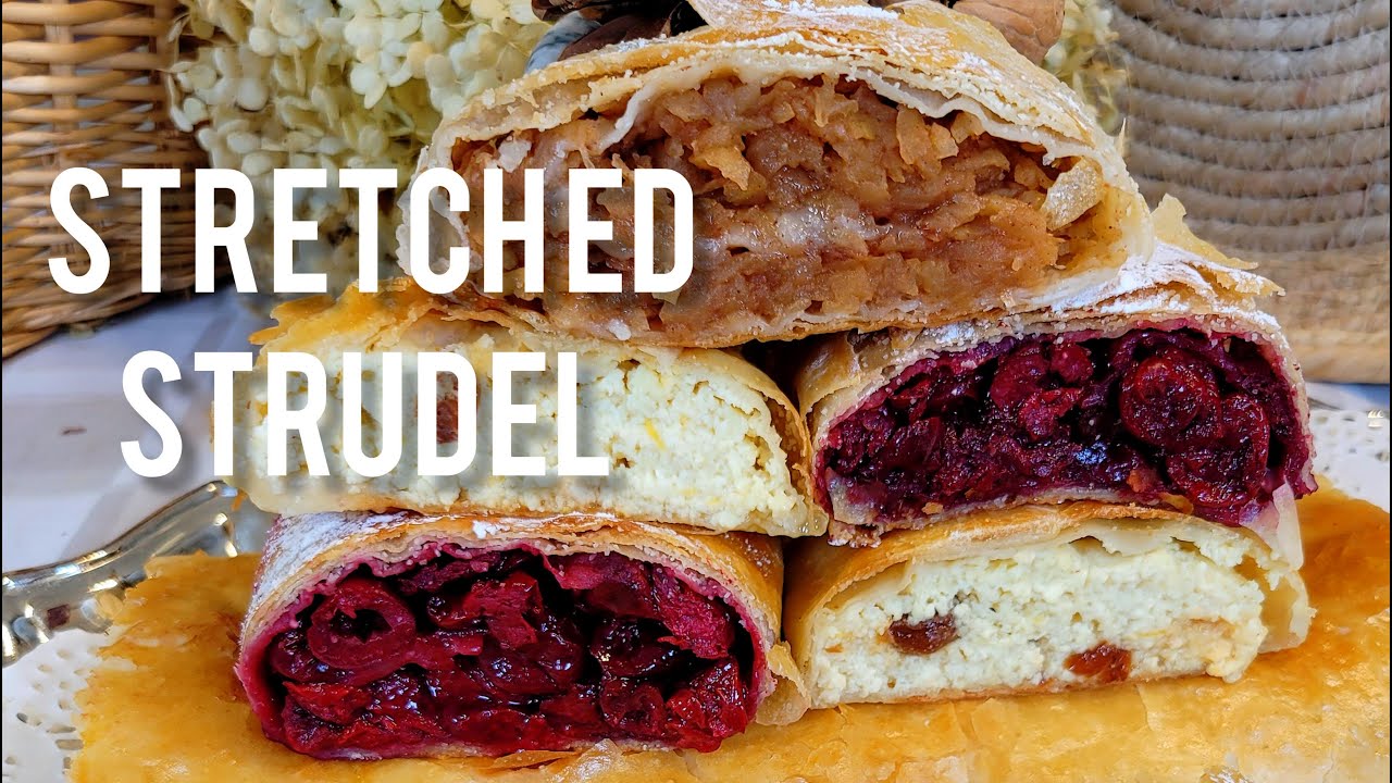 How to make Stretched Strudel, Nyújtott rétes #strudel #recipe # ...