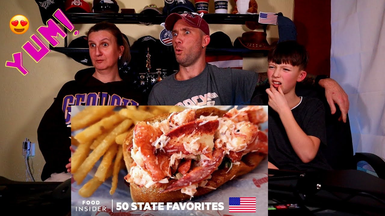 Graham Family Reacts To The Most Iconic Food In Every State - Dining ...