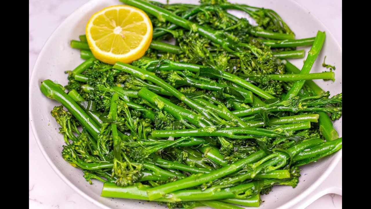 Quick & Flavorful: Garlic Steamed Broccoletti (Broccolini or Baby ...