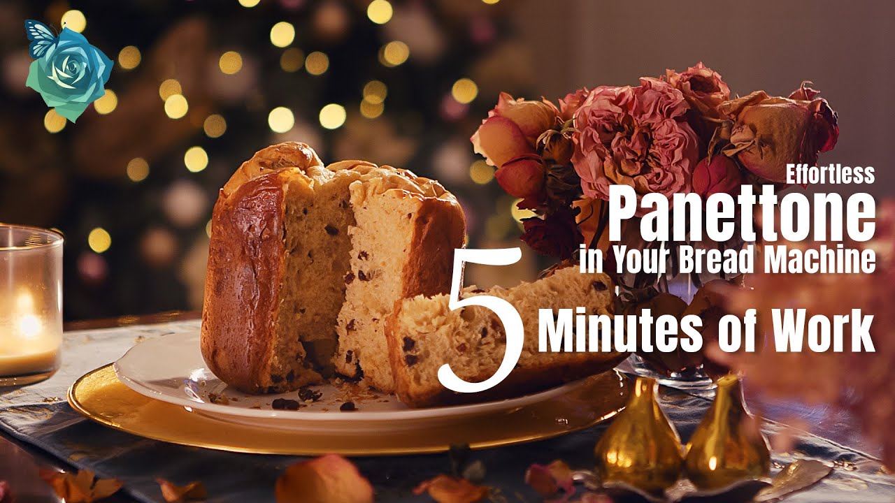 Just 5 Minutes of Work: Effortless Panettone in Your Bread Machine ...