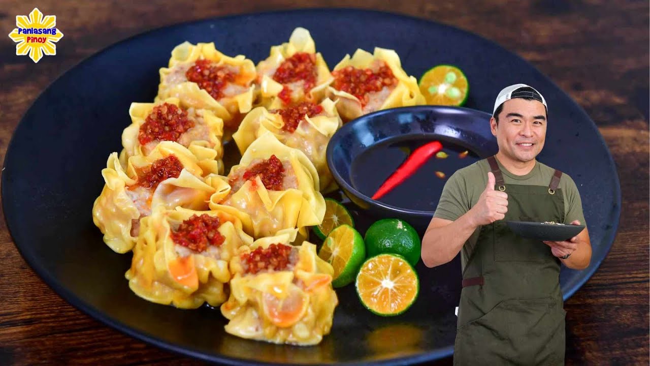 SIOMAI RECIPE | THE BEST SHUMAI WITH CHILI GARLIC OIL - Dining and Cooking