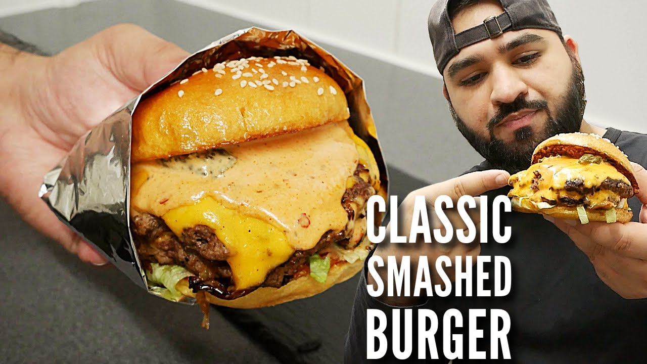 Classic Smash Burger Recipe | Much Better Than Fast Food! - Dining and Cooking