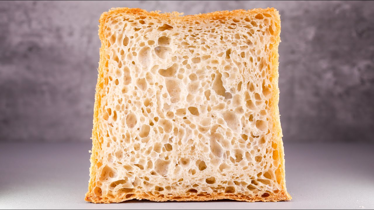 How to Make a Cold Fermented 100% Hydration Sandwich Bread (Crumpet ...
