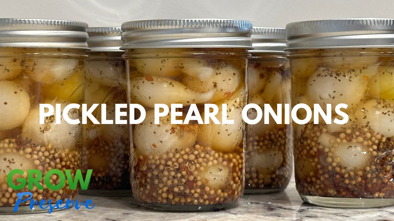 How to Can Pickled Pearl Onions | Cocktail Onions for Easy Appetizers ...