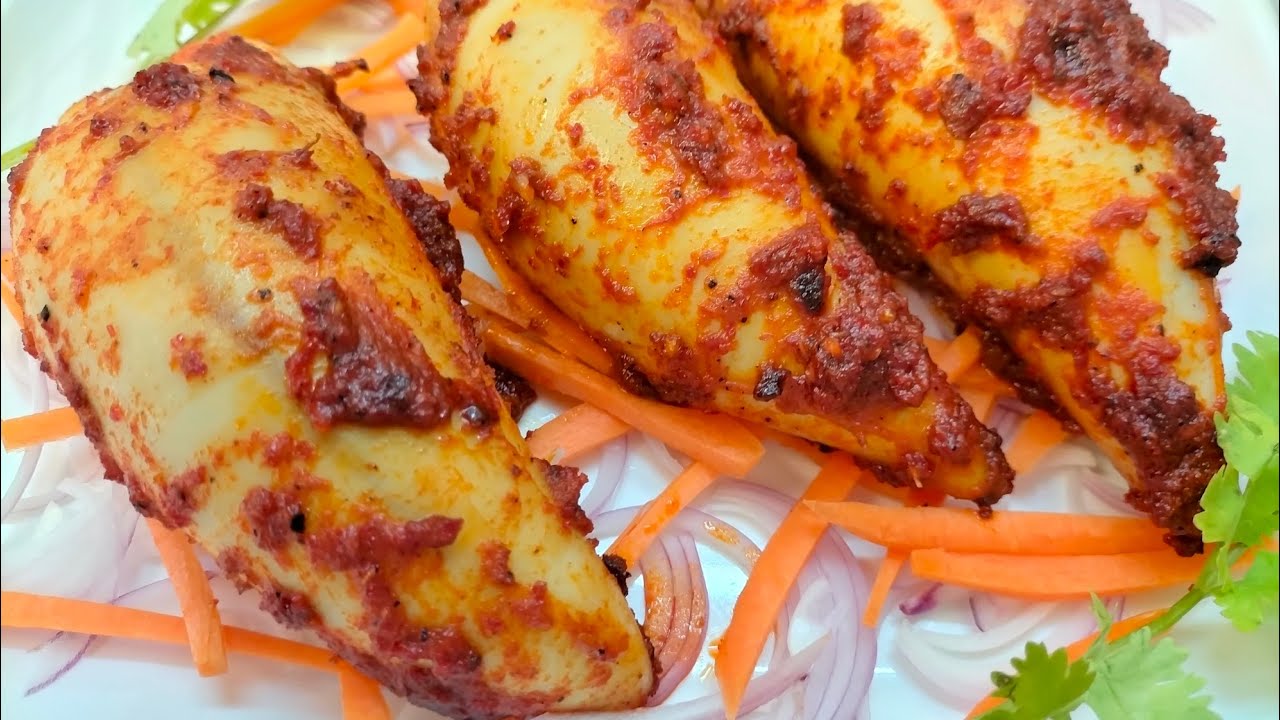 Goan Stuffed Squid | Stuffed Calamari Recipe | Goan Recheado Masala ...