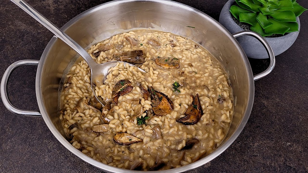 THE BEST PORCINI MUSHROOMS RISOTTO RECIPE! Delicious dinner! - Dining ...