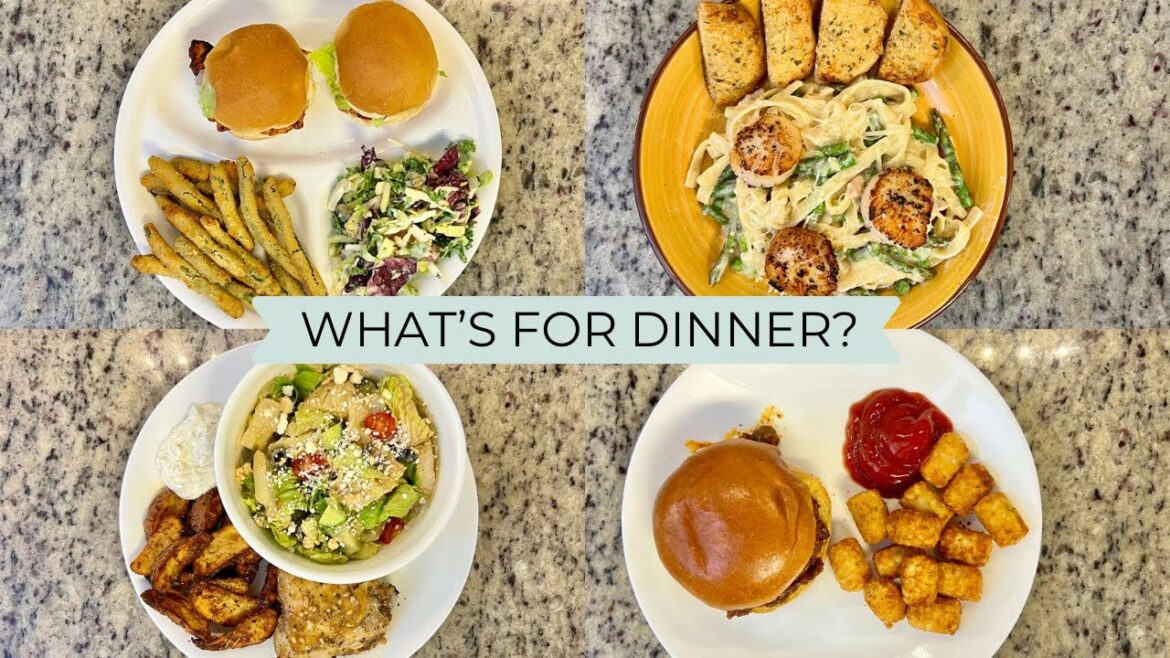 WHAT’S FOR DINNER? | EASY & BUDGET FRIENDLY | REALISTIC WEEKNIGHT MEALS ...