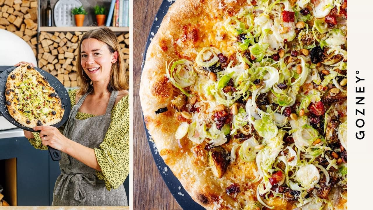 Brussels Sprout & Pancetta Pizza | Ines Glaser | Gozney Dome - Dining and Cooking
