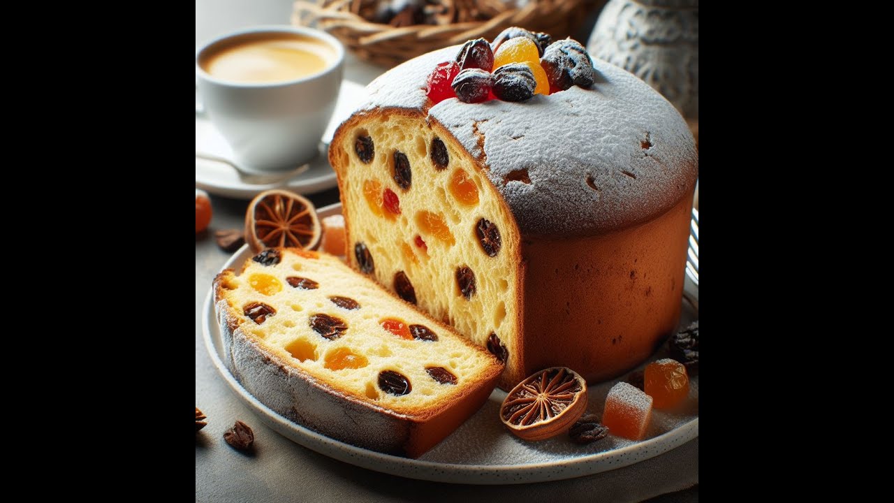 Incredible Homemade Panettone - How to Make Italian Christmas Cake from ...