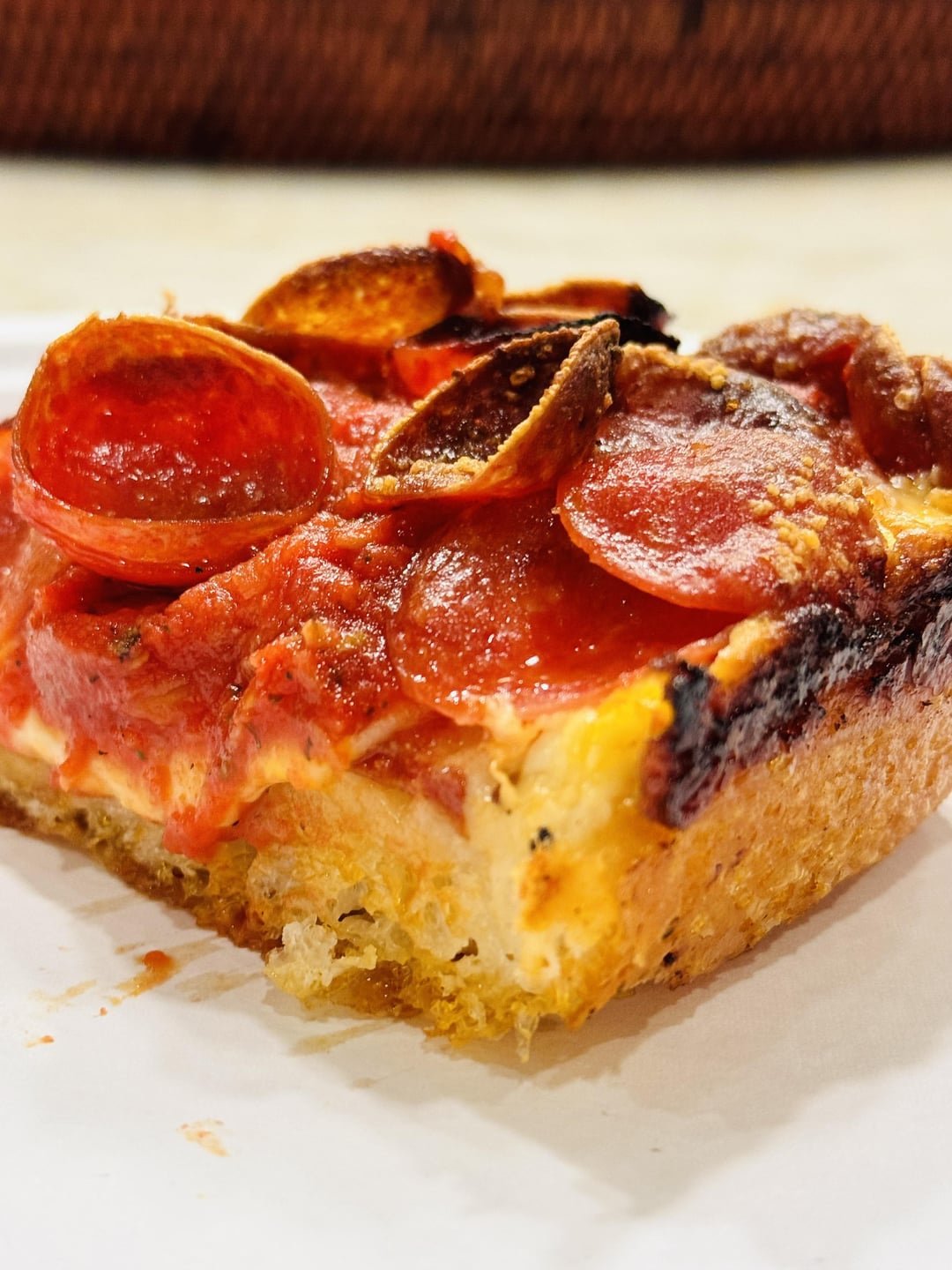 [Homemade] Detroit Style Pizza - Dining and Cooking