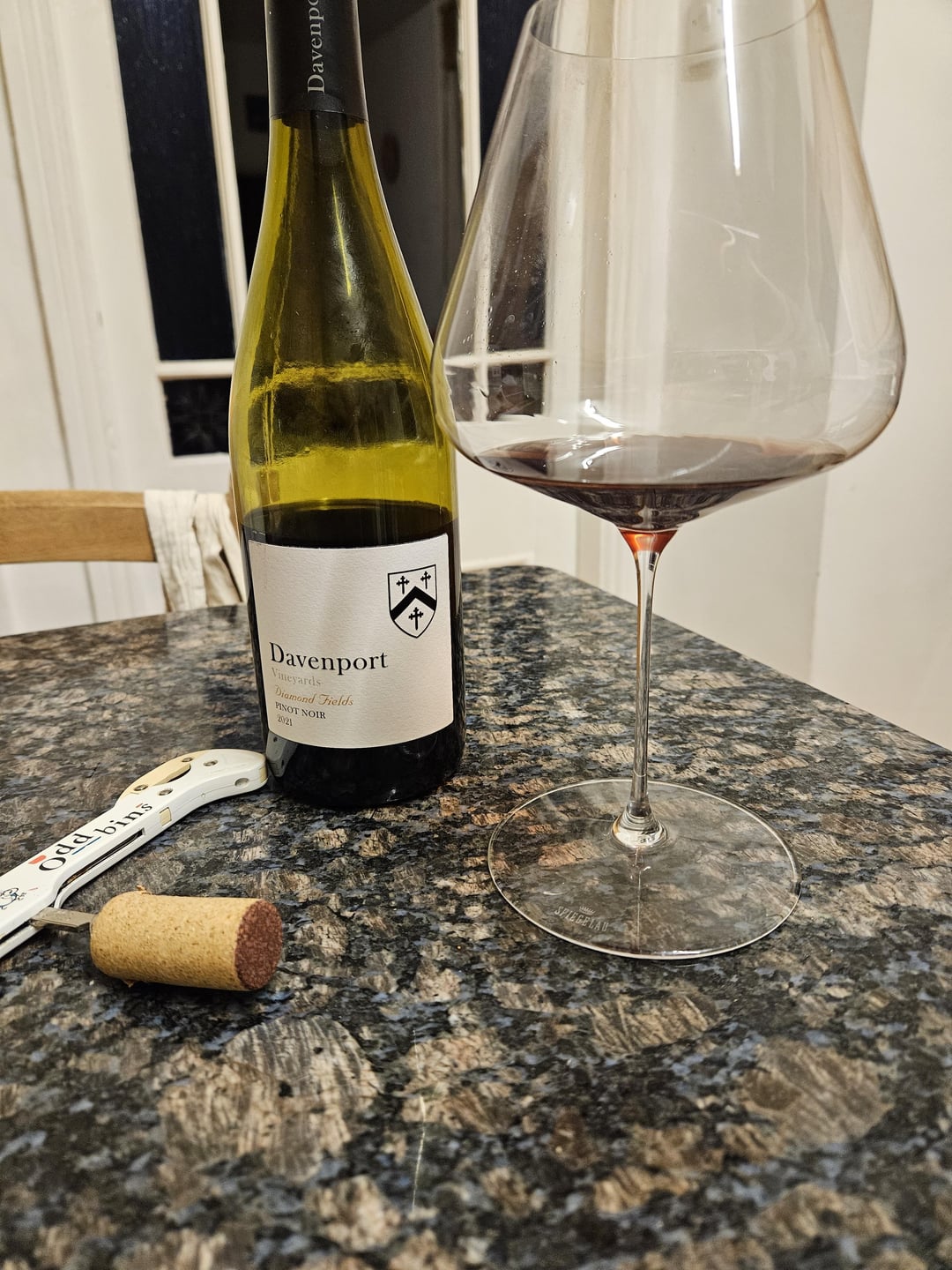 Davenport Diamond Fields Pinot Noir Précoce 2021 - Dining and Cooking