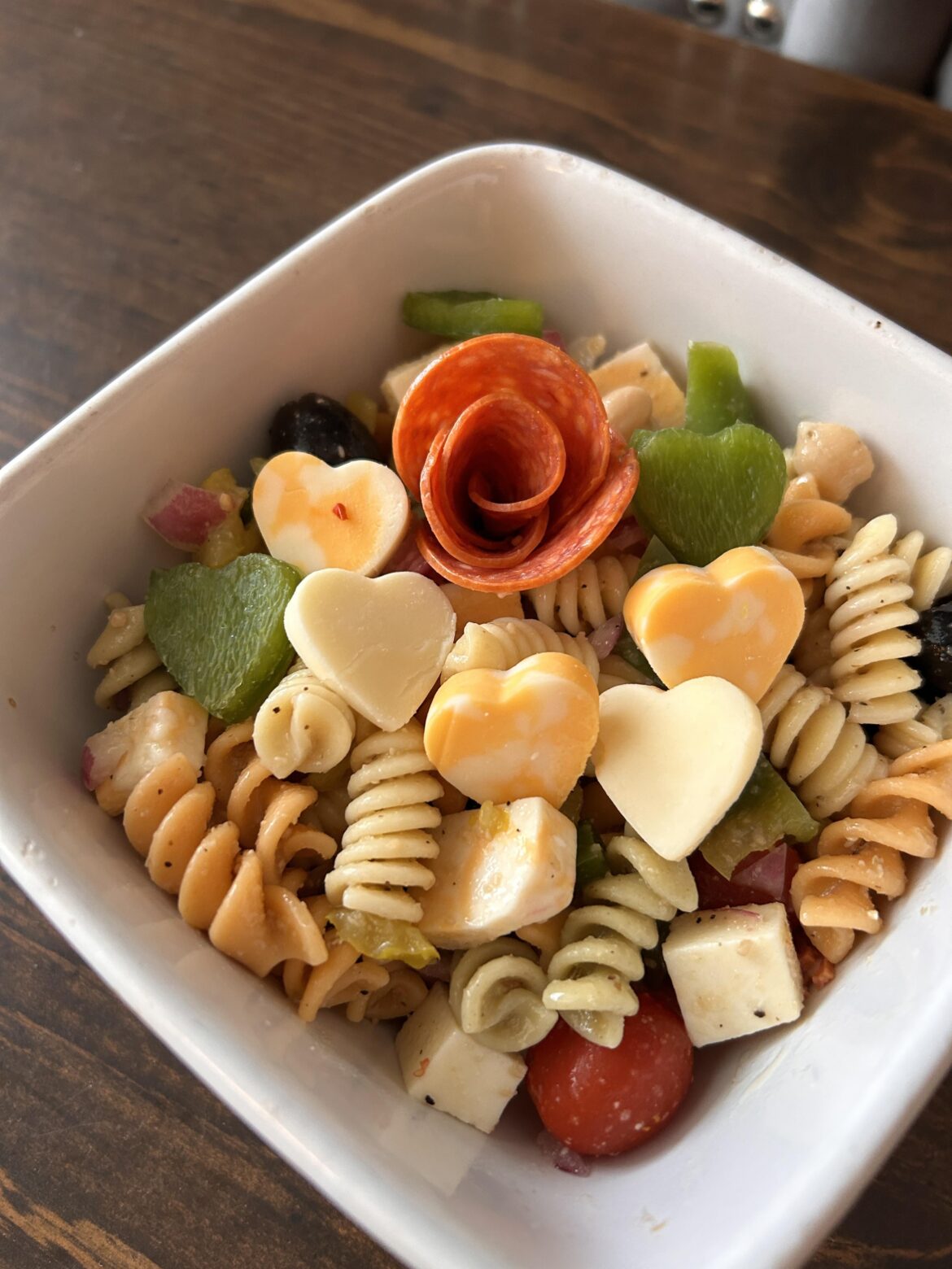 Valentine's Day Pasta Salad - Dining and Cooking