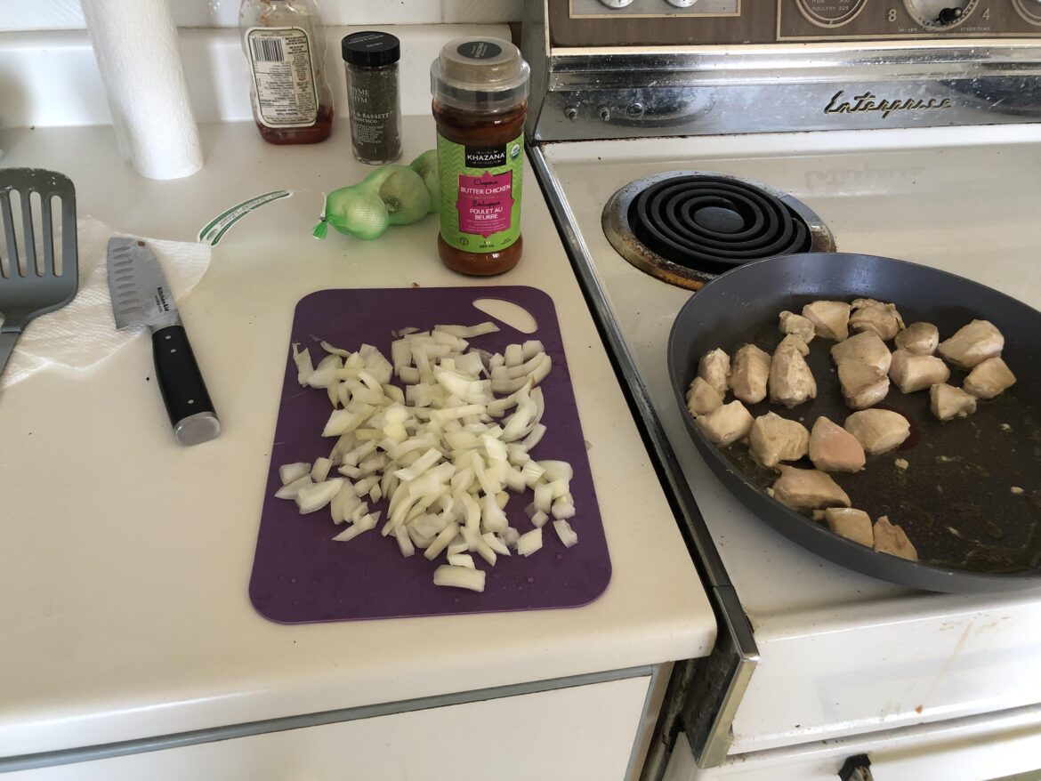 Housemate told me I’m using too much onion in proportion to chicken… I ...