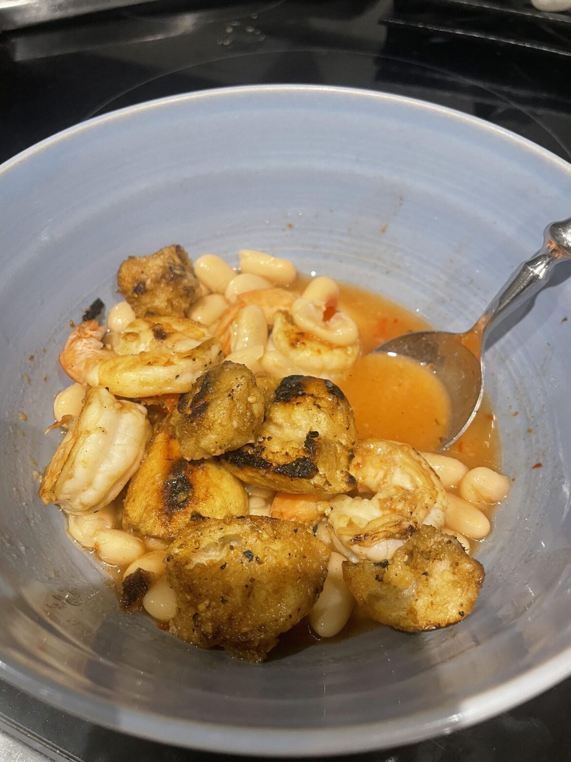 Epic Shrimp & Beans - Dining and Cooking