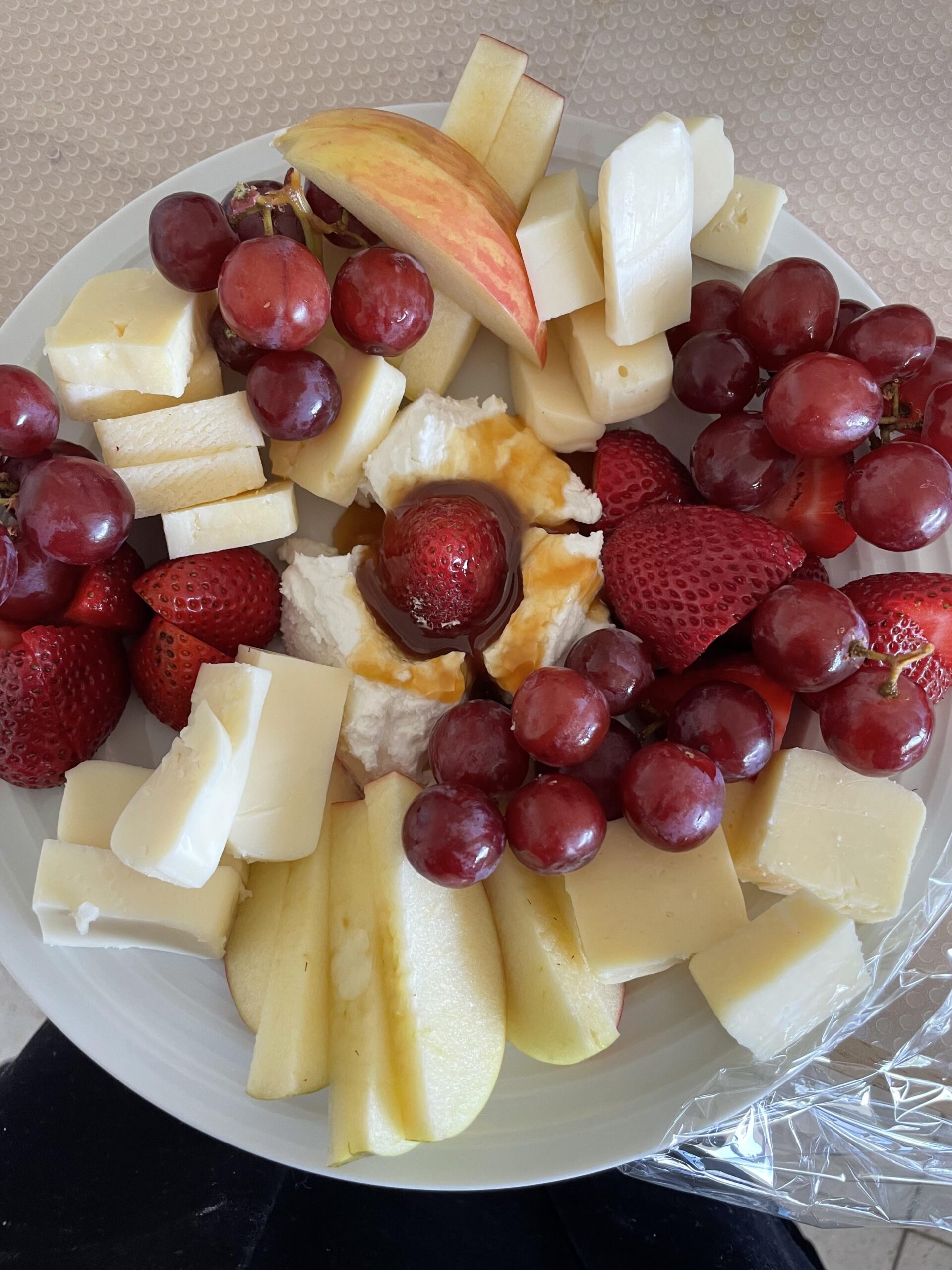 Fruit and cheese plate - Dining and Cooking