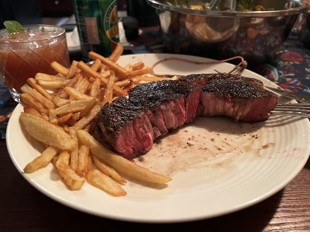Finally got me some Costco ribeye caps - Dining and Cooking