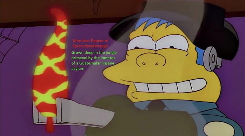 What would be the real life equivalent of Chief Wiggum’s Guatemalan ...