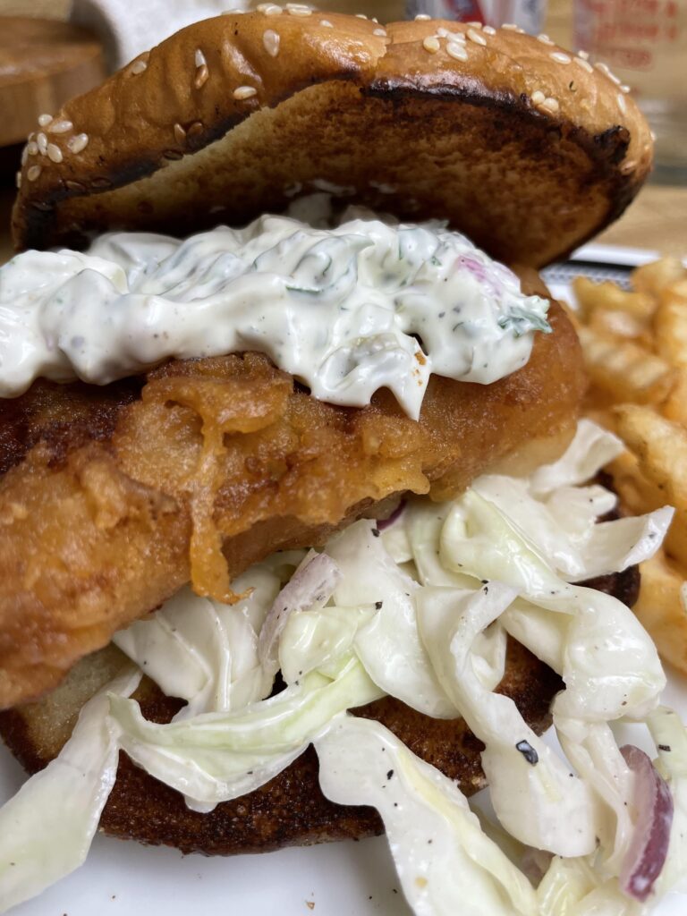 Fried fish sandos from the food lab! - Dining and Cooking