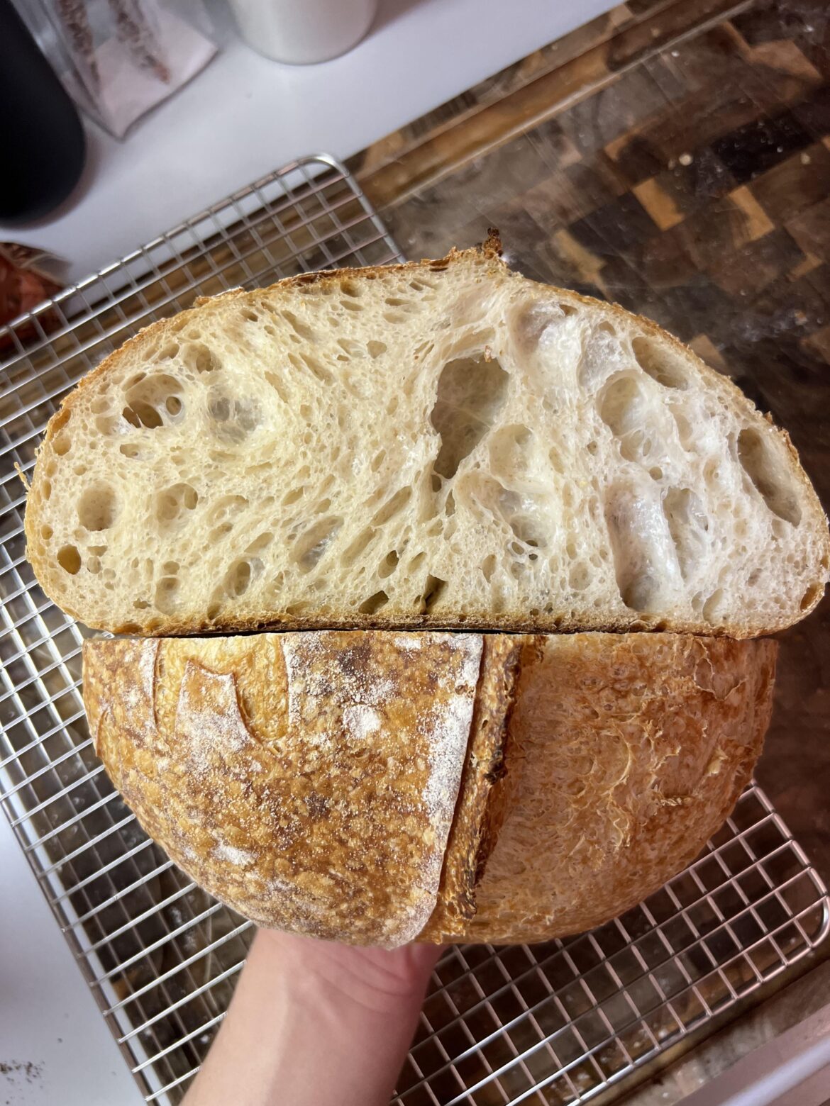 Third Loaf Since Starting Back Up Dining And Cooking