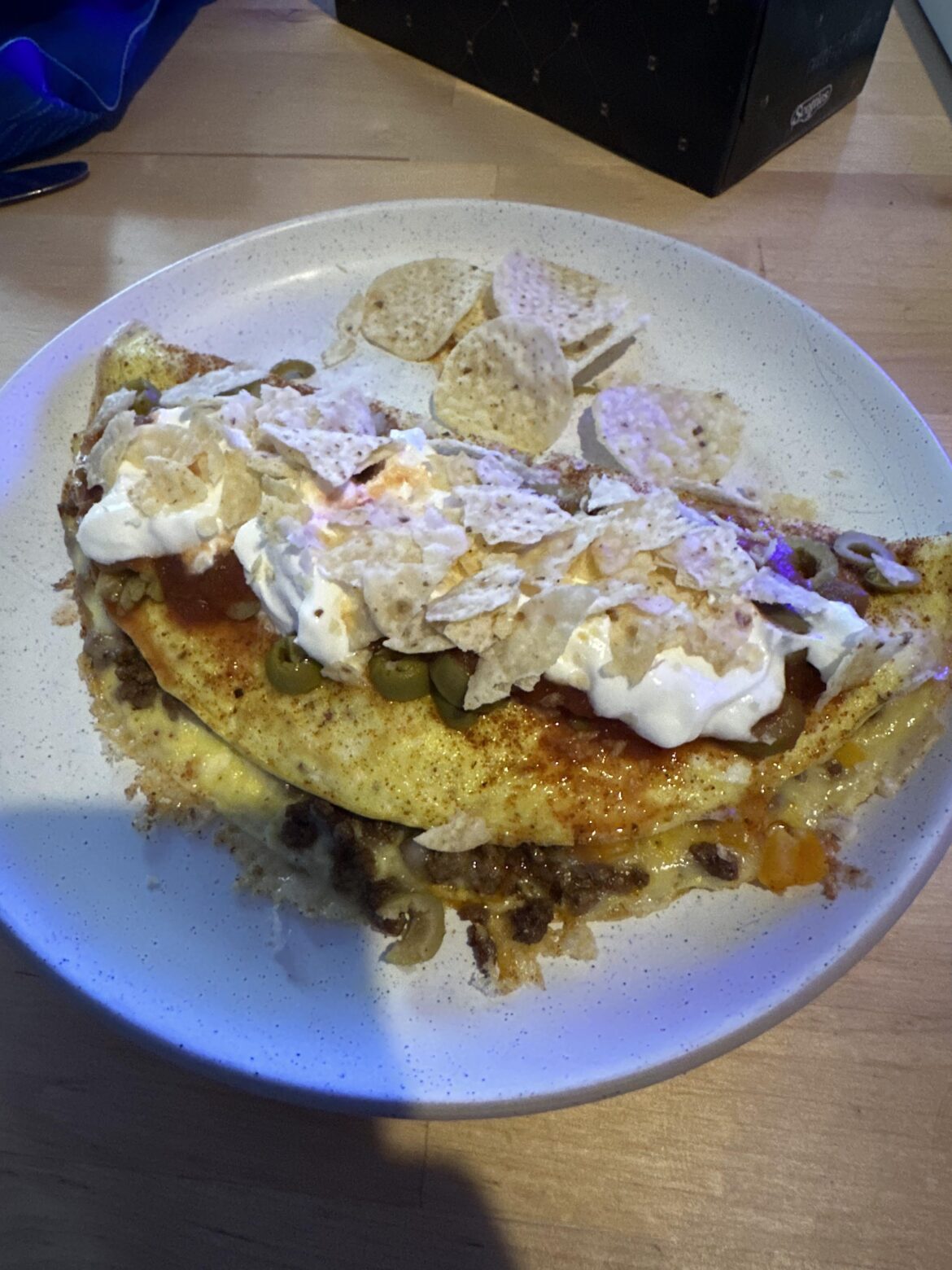 The taco omelette - Dining and Cooking