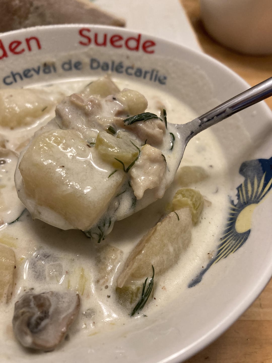 Hubby made delicious clam chowder for dinner with a combo of Snow’s and ...