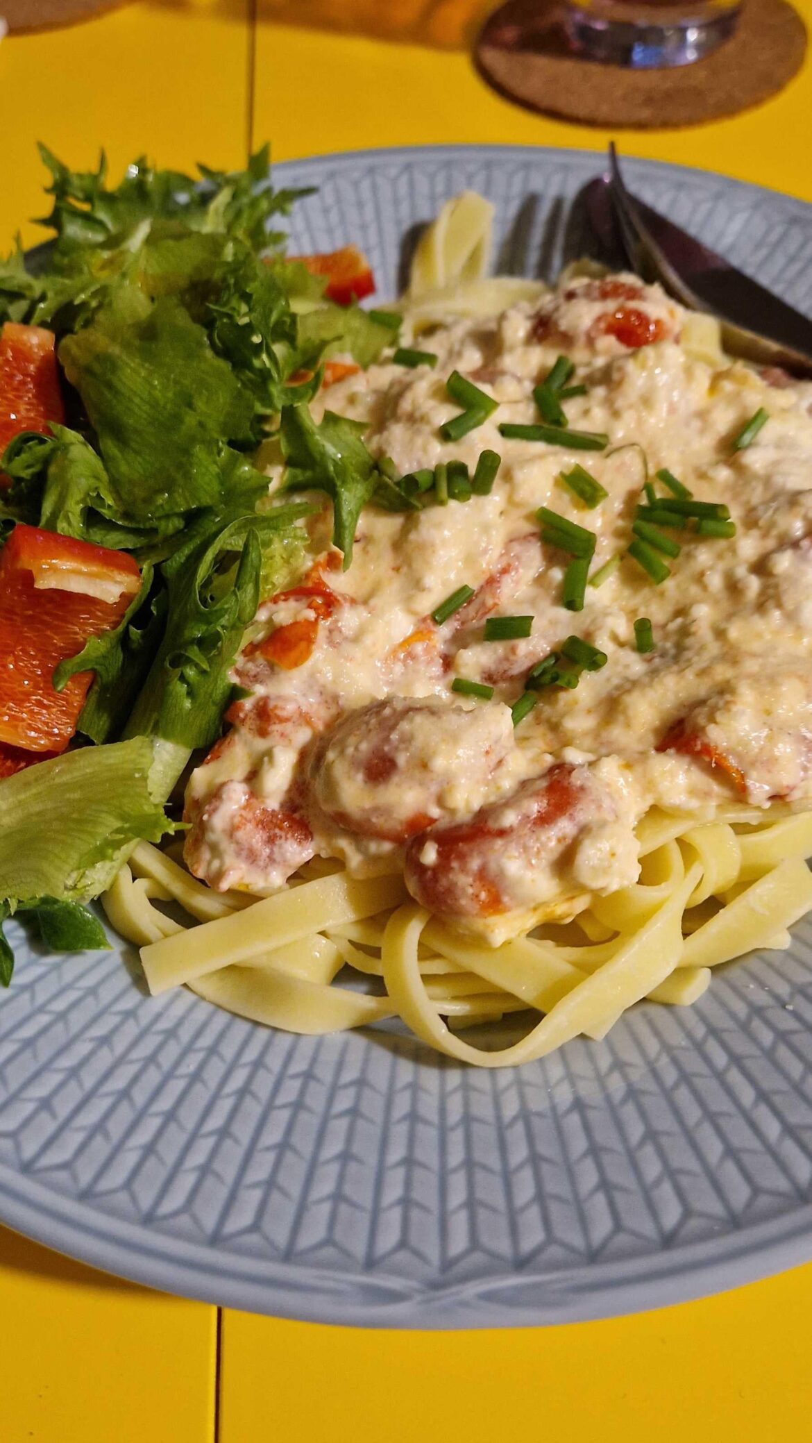 Rate my last nights feta pasta! - Dining and Cooking