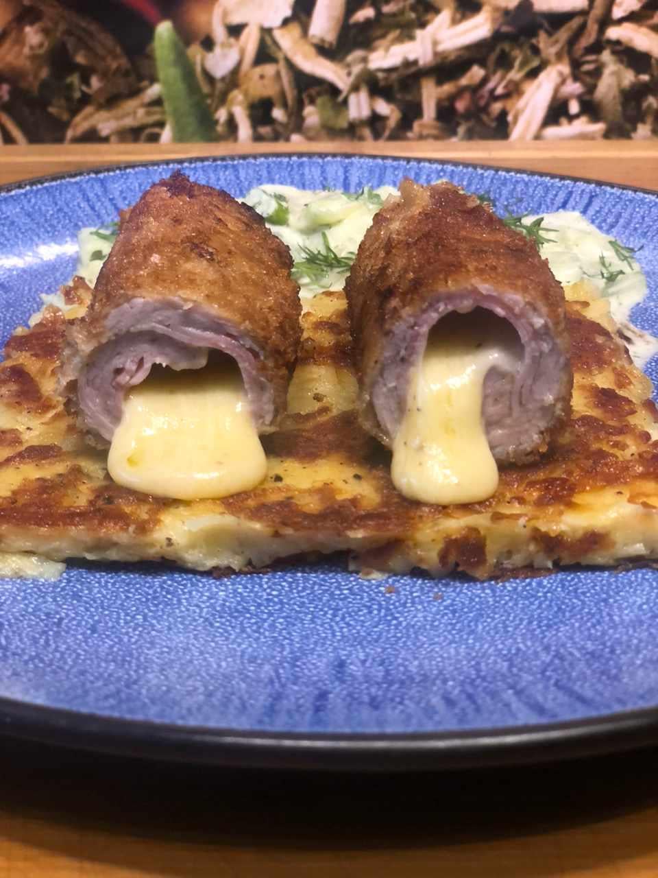 Calf Cordon Bleu Roll - Dining and Cooking