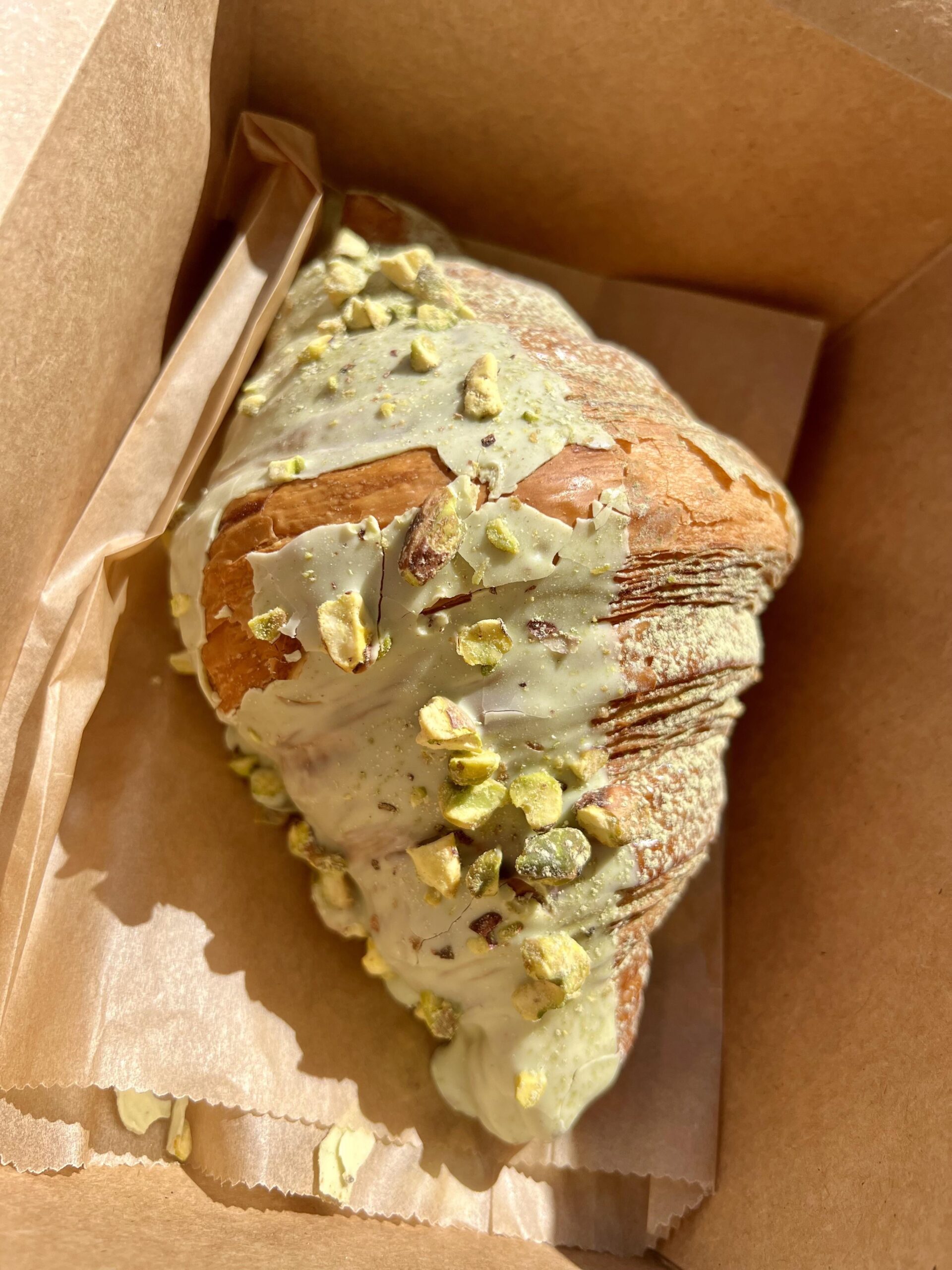 Pistachio Croissant - Dining and Cooking