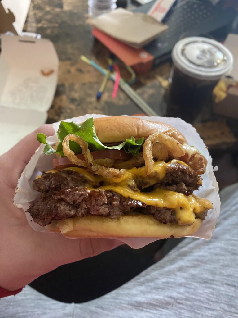First time trying Shake Shack - Dining and Cooking