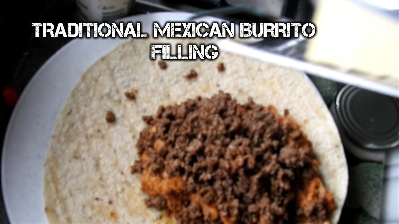 Traditional Mexican Burrito Filling Recipe - Dining and Cooking