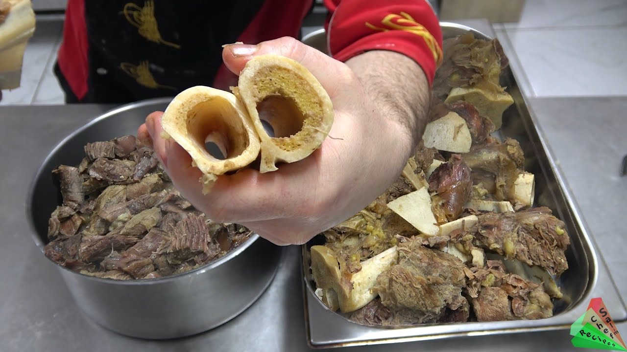 Turkish keskek dish recipe with meat and milk - Dining and Cooking