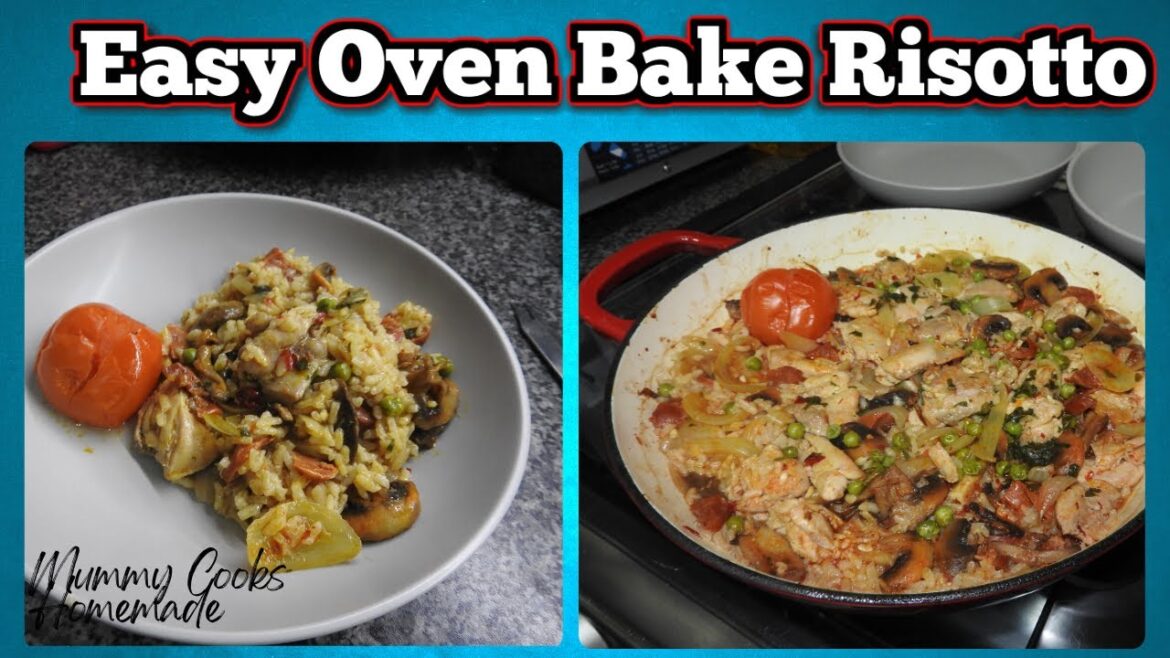 Easy Oven Bake Risotto | Recipe | Cook with me - Dining and Cooking