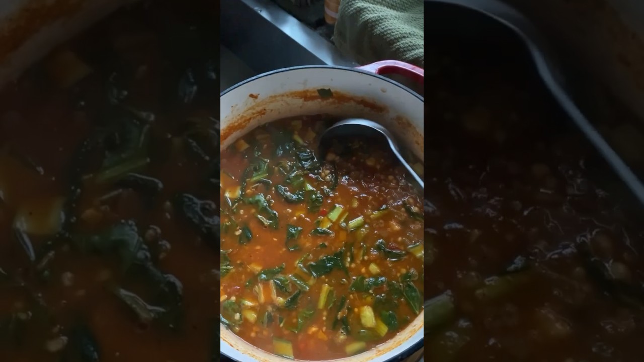 Hearty chickpea and sorghum stew! #greenhouse #sustainableliving ...