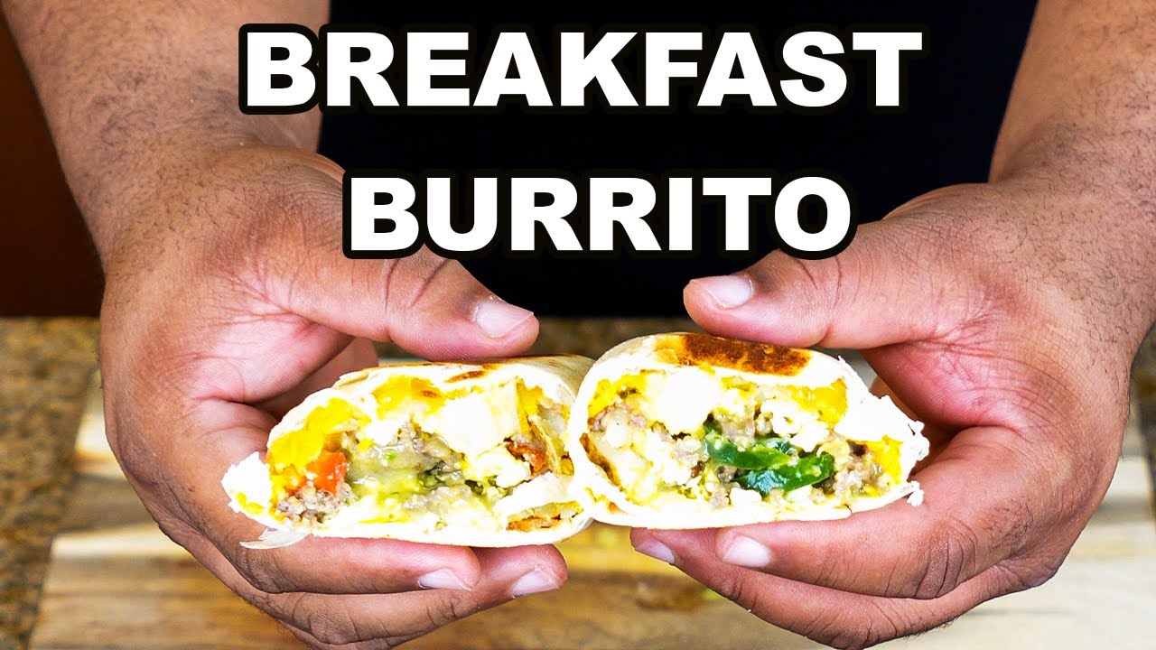 Fully Loaded Breakfast Burrito | Hearty and Flavor Packed! - Dining and ...