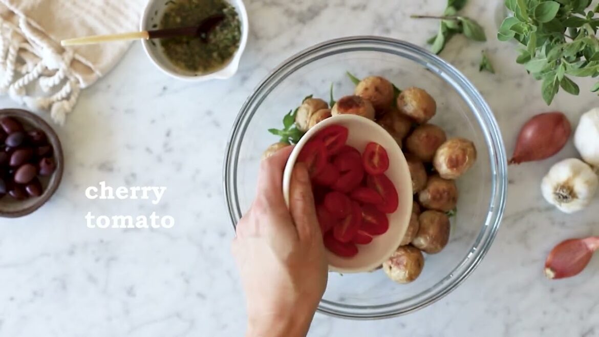 Alexia Greek Roasted Potato Salad - Dining and Cooking