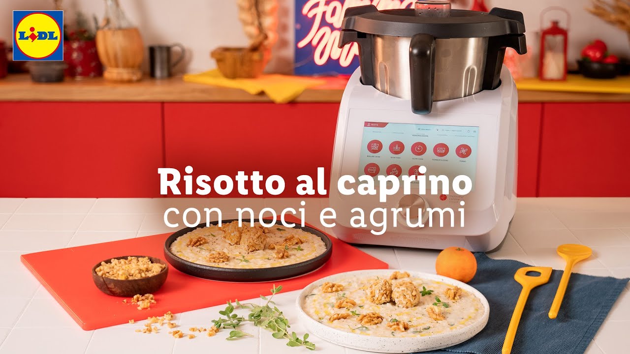 Monsieur Cuisine Smart | Risotto al caprino | Chef in Camicia | Lidl ...