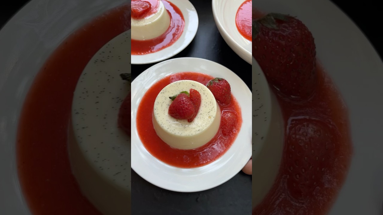Ramzan series 6 - Vanilla Panna cotta recipe - Dining and Cooking
