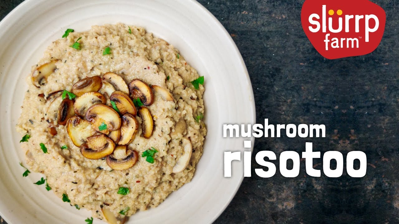 How To Make Risotto | Easy And Quick Mushroom Risotto Recipe | Using ...